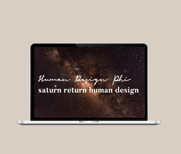 Saturn Return Human Design Reading - Phi Dang, Human Design Life Coach ...